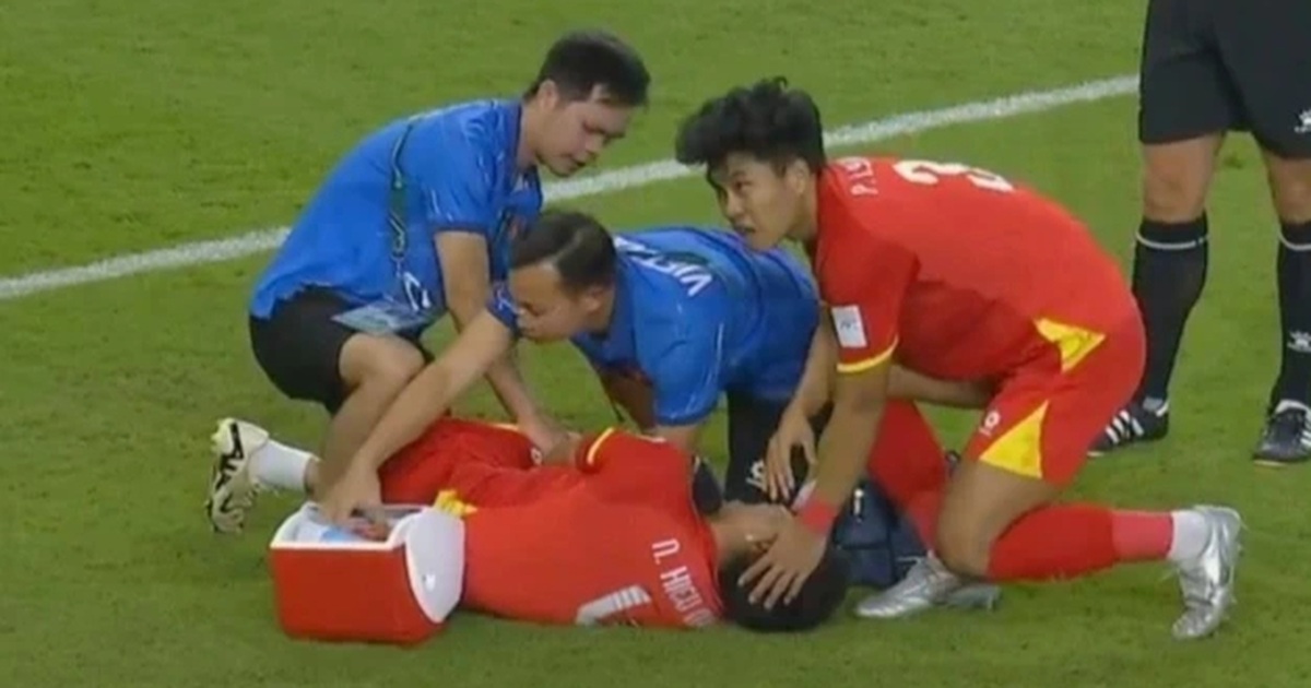 Hieu Minh suffered a serious injury and had to be hospitalized during ...