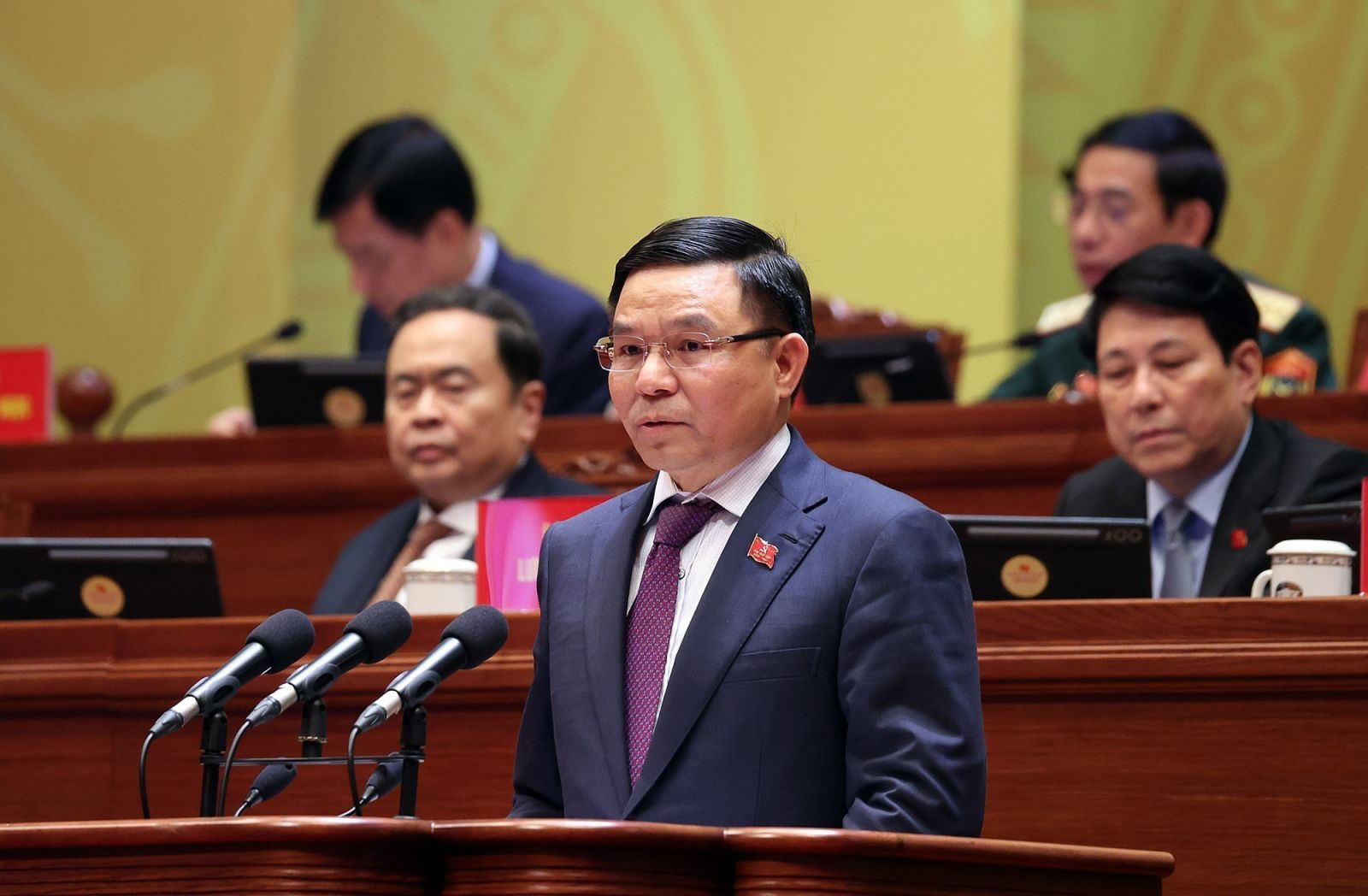 Speech by Party Committee Secretary and Acting Minister of Industry and Trade Le Manh Hung at ...