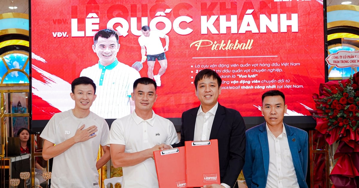 La star du pickleball Le Quoc Khanh et de nombreux athlètes de renom s ...