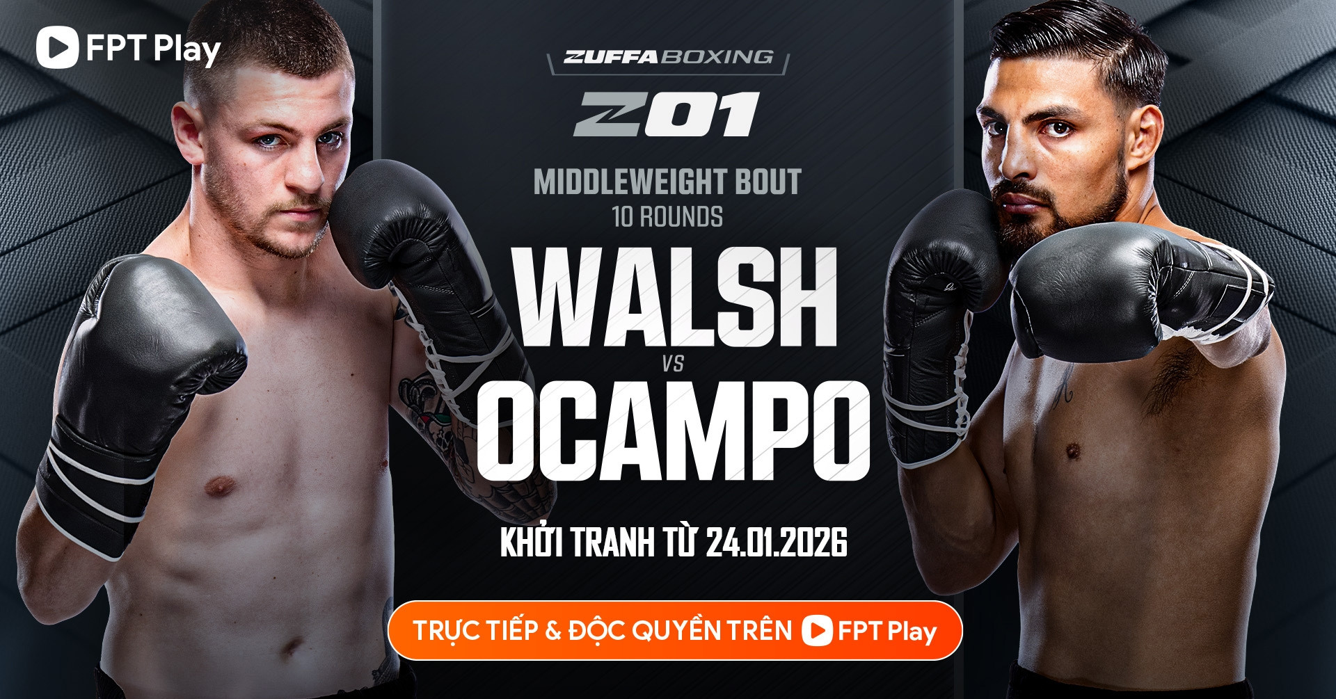 Zuffa Boxing tournament makes its debut in Vietnam.