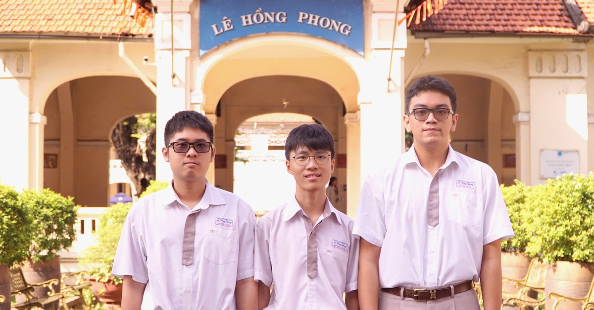 A class in Ho Chi Minh City won 3 out of 4 first prizes in the national ...