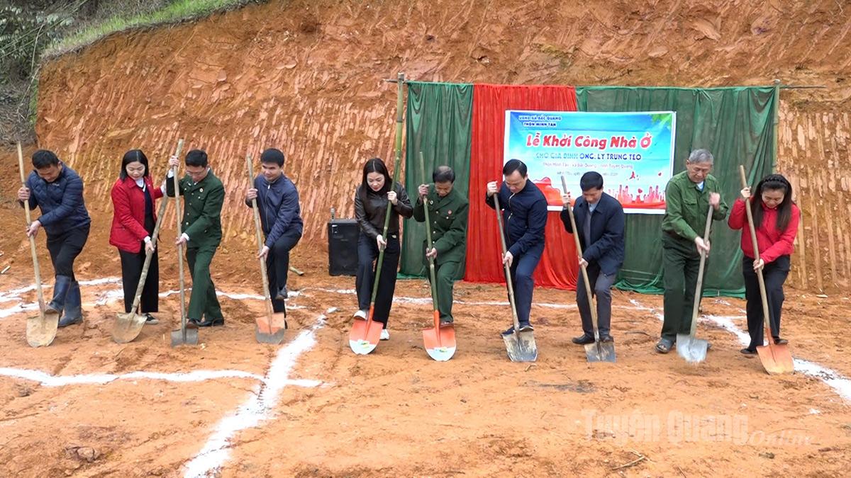 Construction begins on housing for impoverished veterans.
