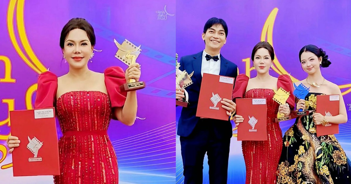 Viet Huong receives 3 consecutive awards, reveals her strong support ...
