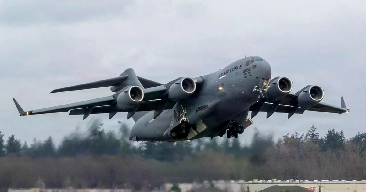 The US is conducting the Kraken Reach 2026 exercise with eight C-17 ...