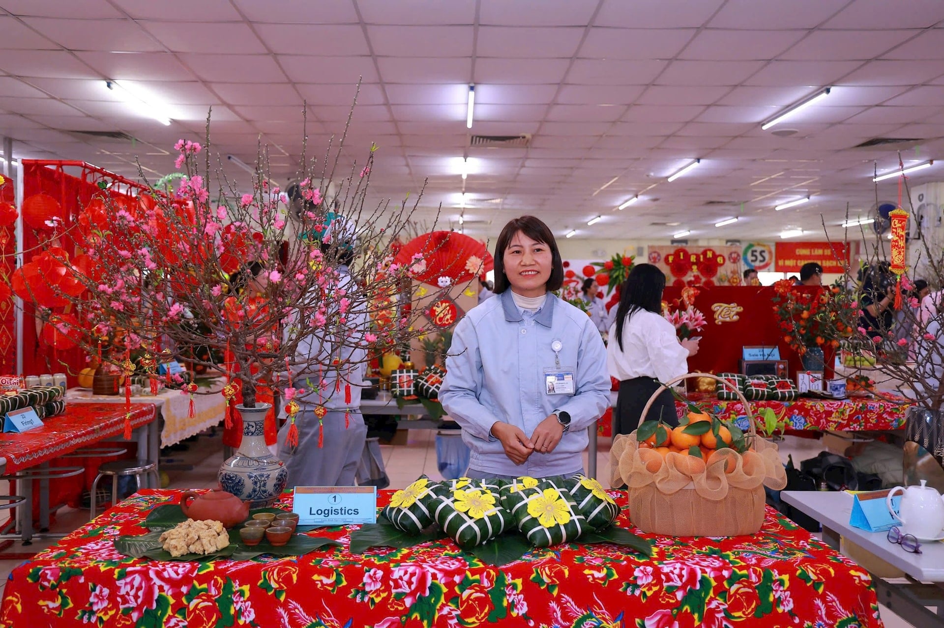 Tet (Vietnamese Lunar New Year) arrived early for the workers of TOTO ...