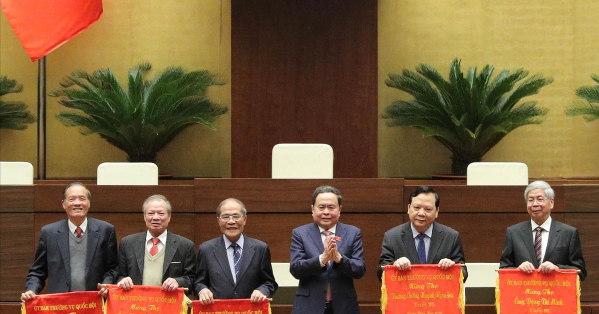 El presidente de la Asamblea Nacional, Tran Thanh Man, presidió una ...