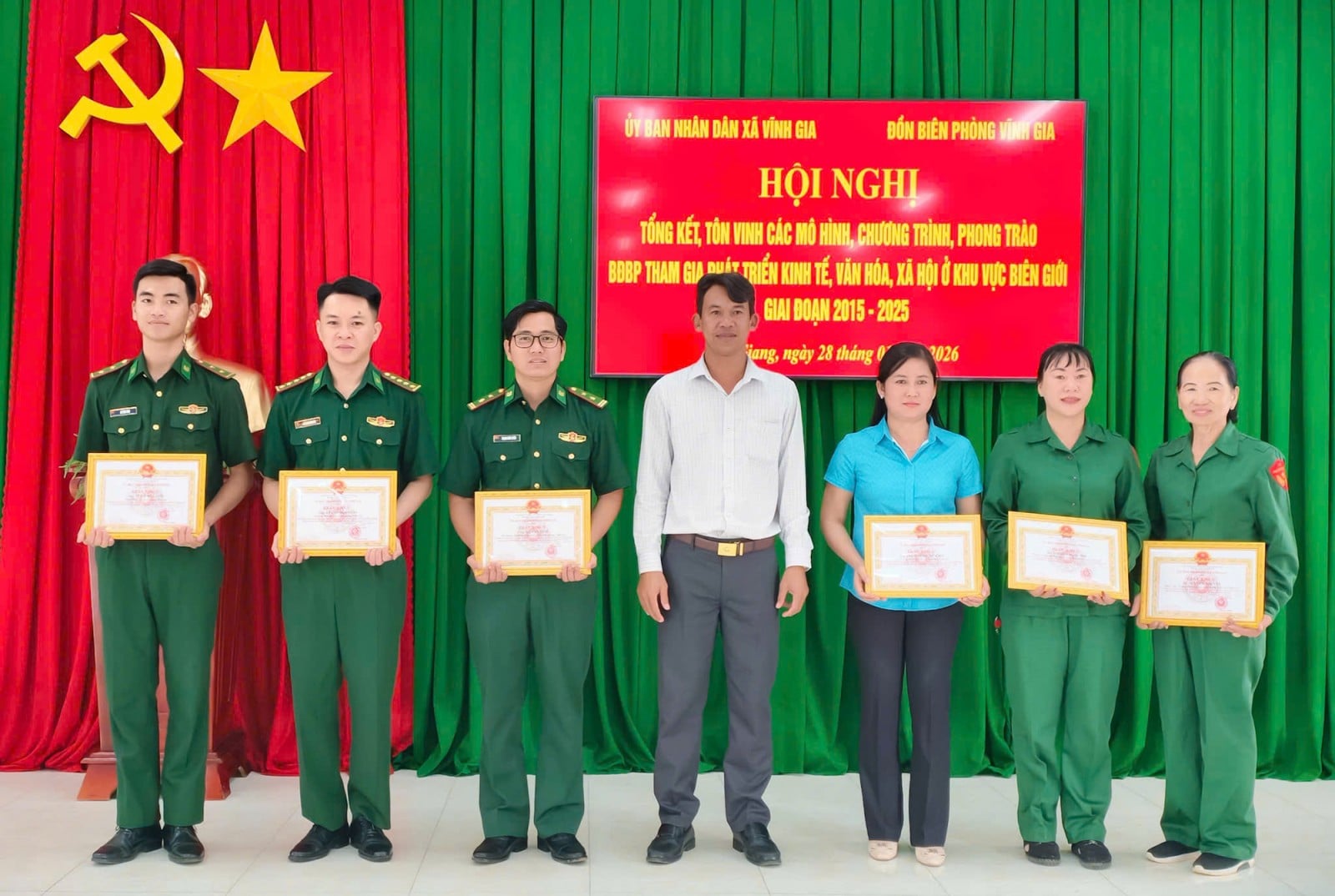 Vinh Gia Border Guard Station has provided over 6.75 billion VND to ...