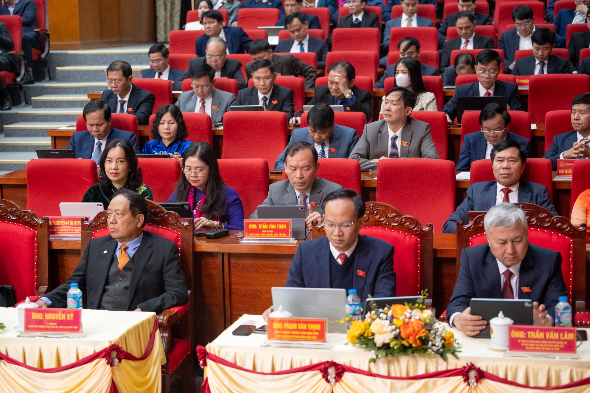Deputy Chairman of the National Assembly Do Van Chien attends the ...