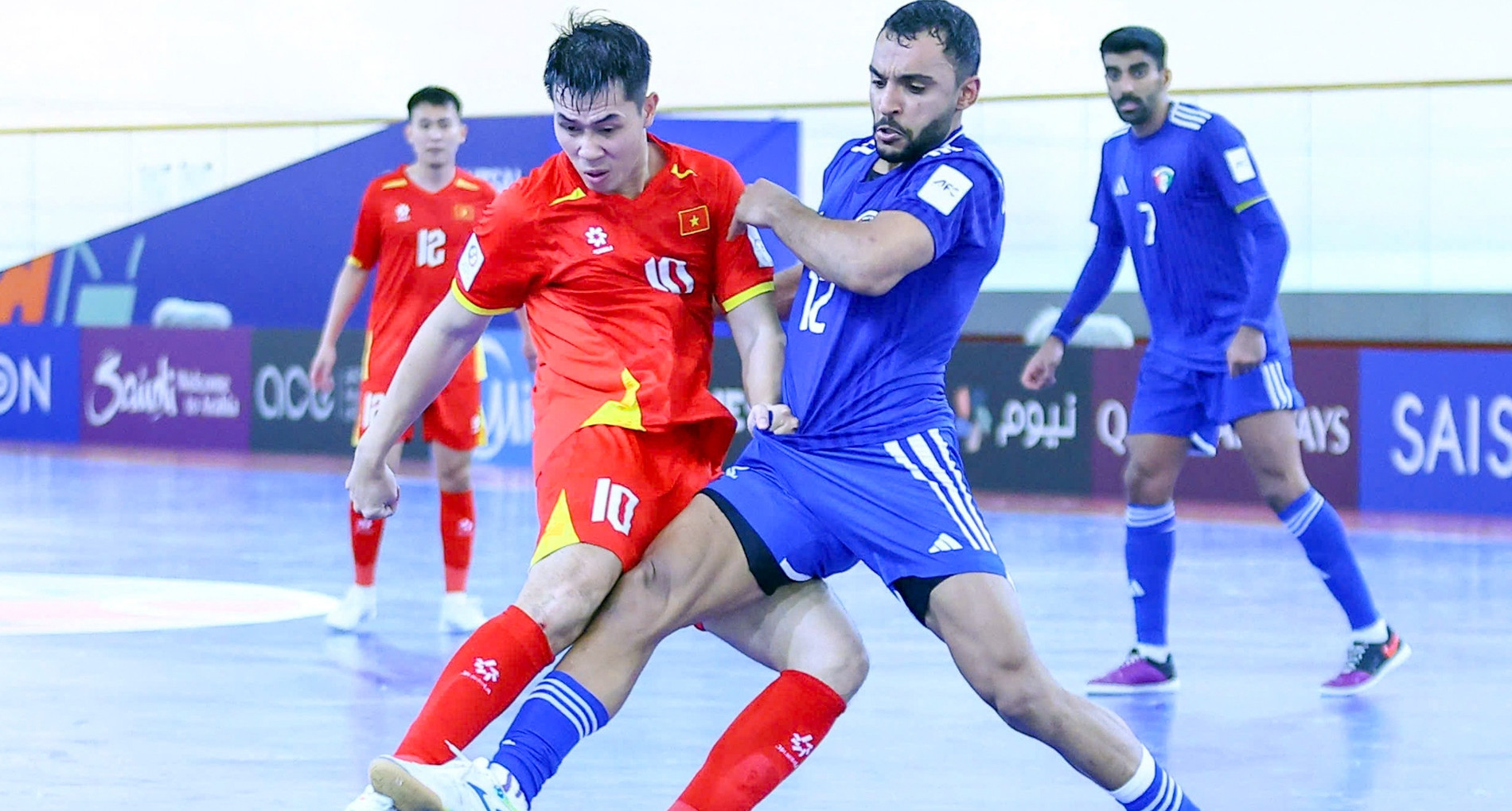 Live futsal match Vietnam vs Lebanon: Continuing the winning streak