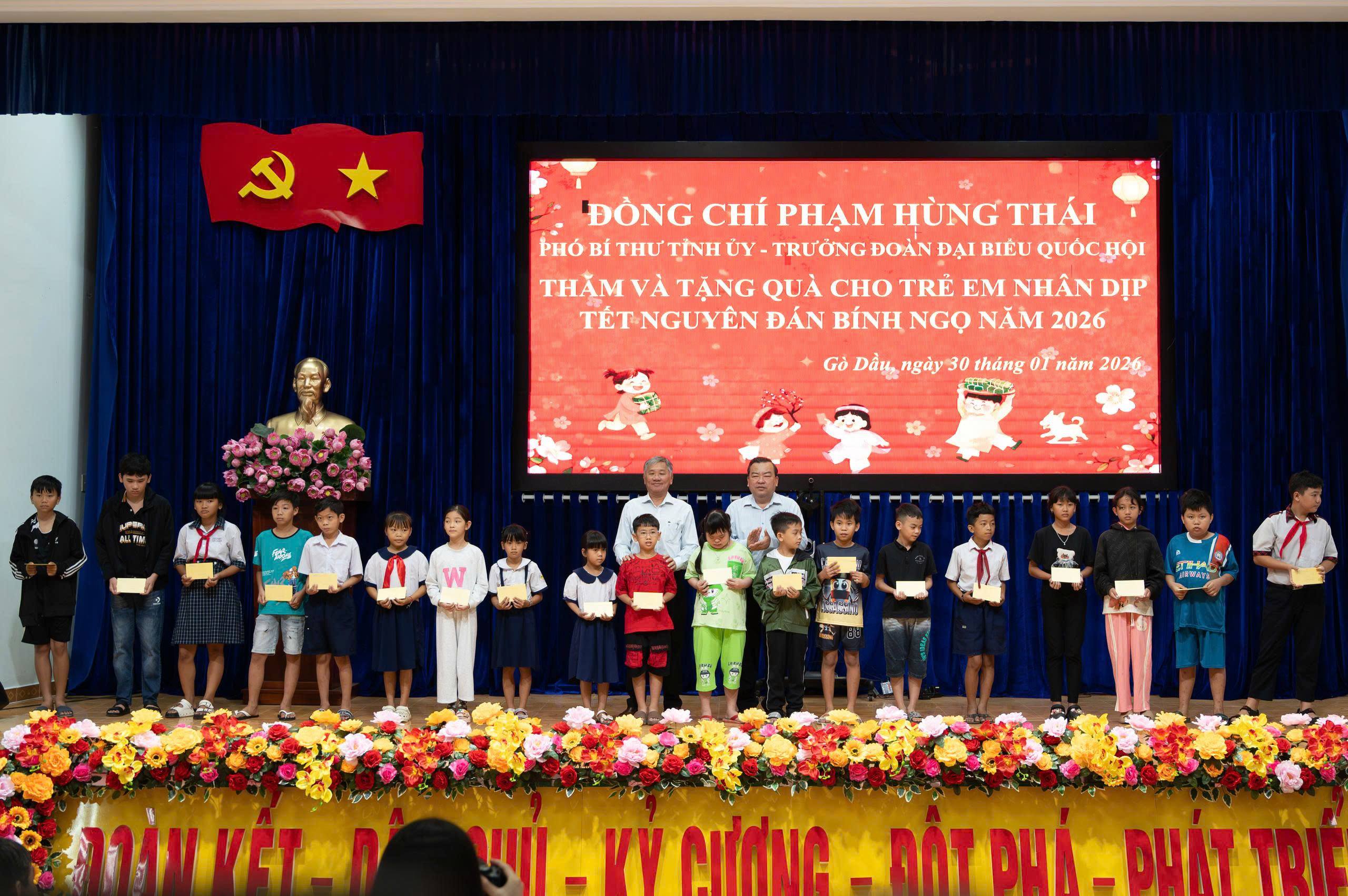 Deputy Secretary of the Provincial Party Committee Pham Hung Thai ...