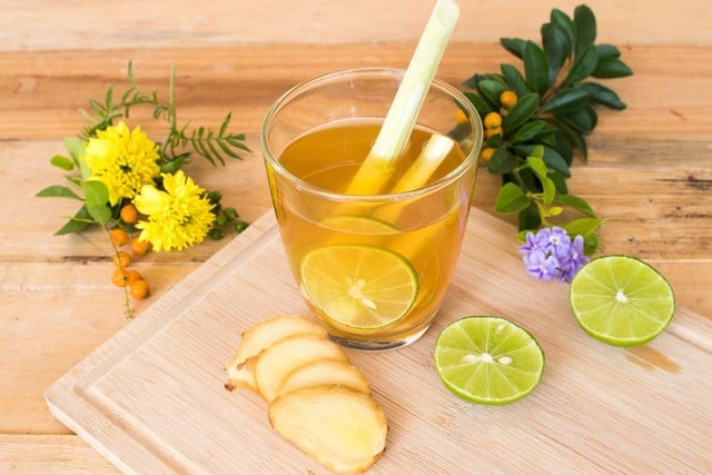 Adding this ingredient to warm lemon water to drink in the morning is ...