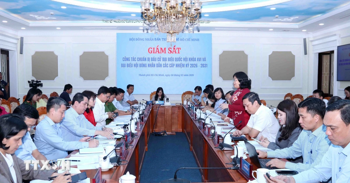 Thành phố Hồ Chí Minh giám sát công tác chuẩn bị và tổ chức bầu cử