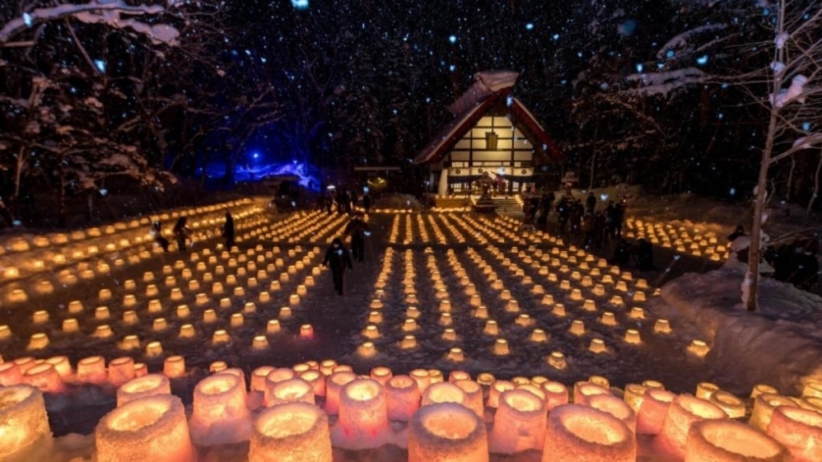 Yukitoro – The Jozankei Winter Snow Candle Festival in Japan