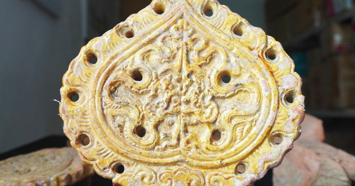 Numerous gold-enameled artifacts have been discovered at the Ho Dynasty ...