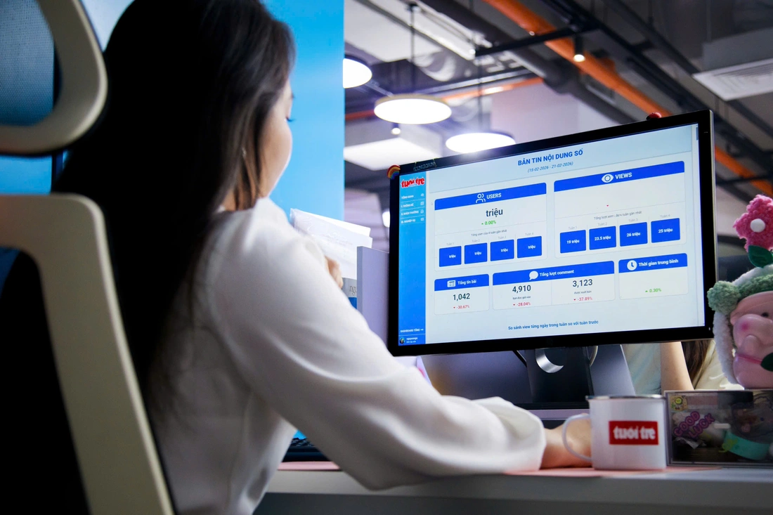 Tuoi Tre Newspaper inaugurates its digital newsroom operations center ...