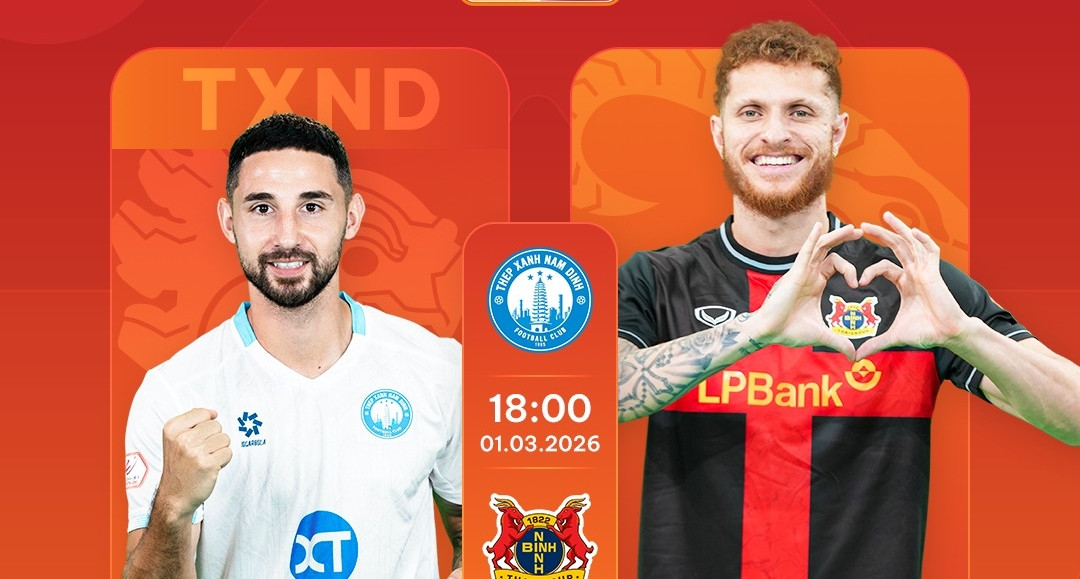 Trực tiếp bóng đá Nam Định vs Ninh Bình: Nóng bỏng derby