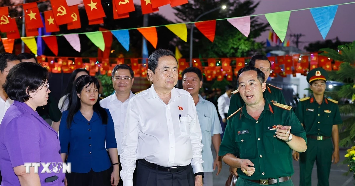 Ho Chi Minh City: The military training camp in Dong Thanh commune ...