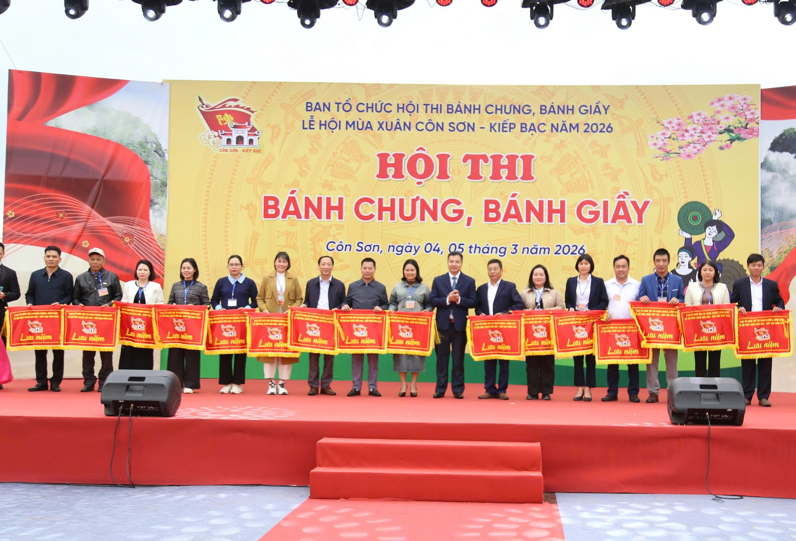 Hội thi Bánh chưng, Bánh giầy Lễ hội mùa Xuân Côn Sơn - Kiếp Bạc năm 2026