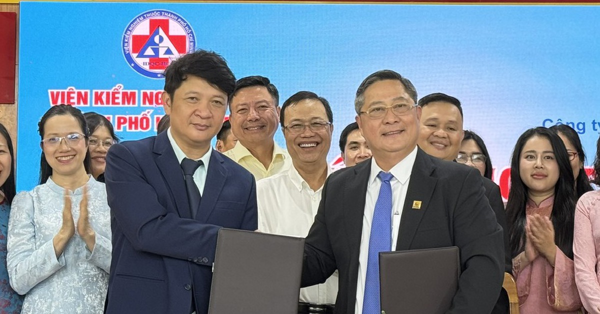 The Ho Chi Minh City Institute for Drug Testing and Sapharco are ...