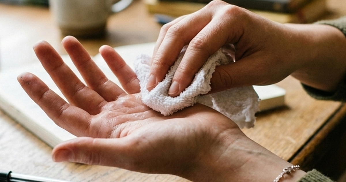 Excessive sweating in the hands and feet: When is it a medical condition?