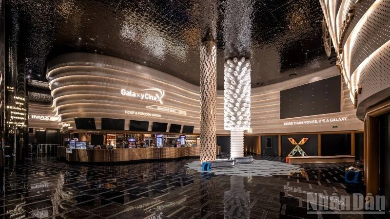Galaxy CineX, the flagship cinema, officially launches in Hanoi.
