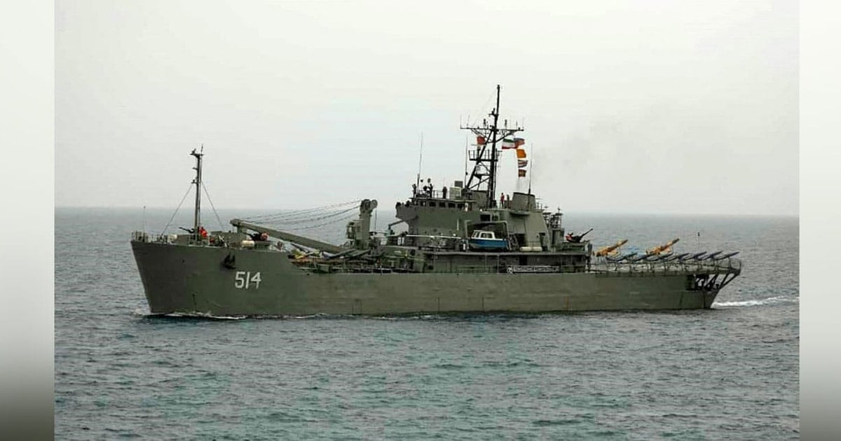 L'Inde autorise les navires de guerre iraniens à accoster.