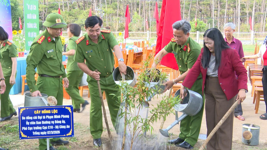 Trại giam Gia Trung làm Cụm trưởng Cụm thi đua đơn vị cơ sở số 45 năm 2026