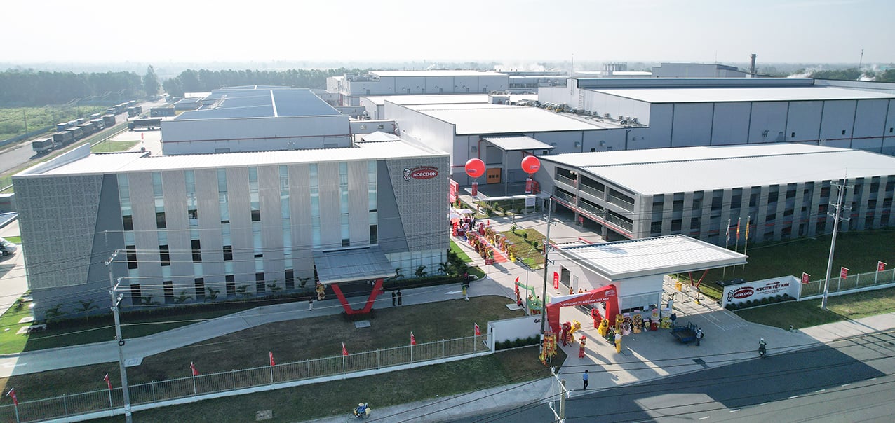Acecook Vietnam inaugurates its new Vinh Long factory with a total ...