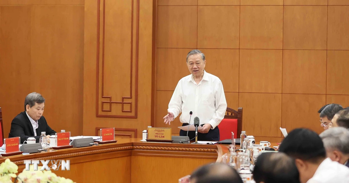 General Secretary To Lam: Resolutely prevent and combat corruption ...