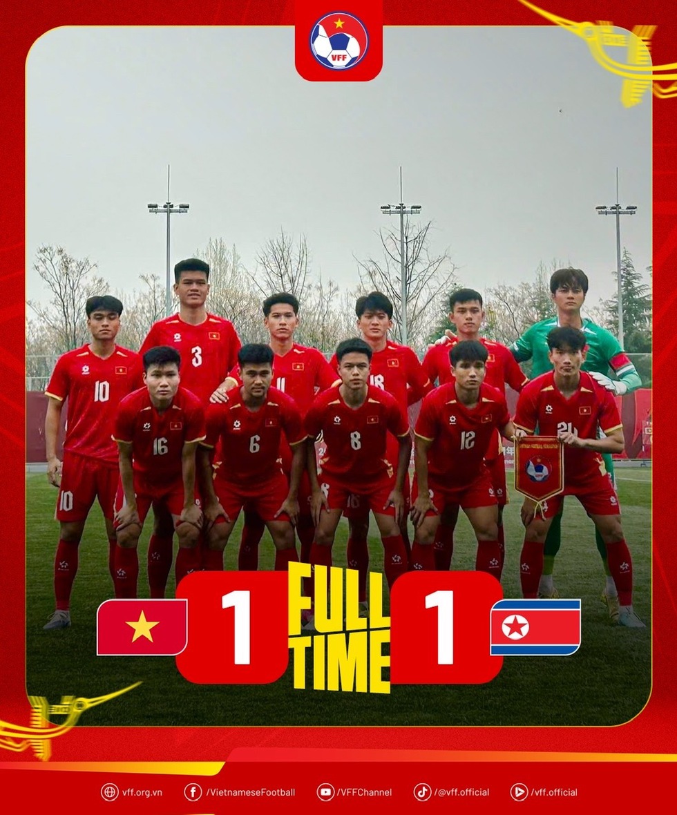 HAGL's young star makes debut with a goal that helps Vietnam U23 draw ...