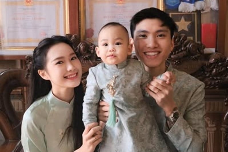 Doan Hai My and Doan Van Hau: The beautiful woman and football player ...