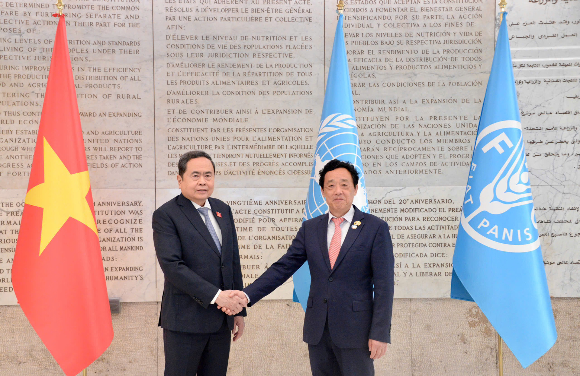 FAO President: Vietnam has truly taken off and continues to develop ...