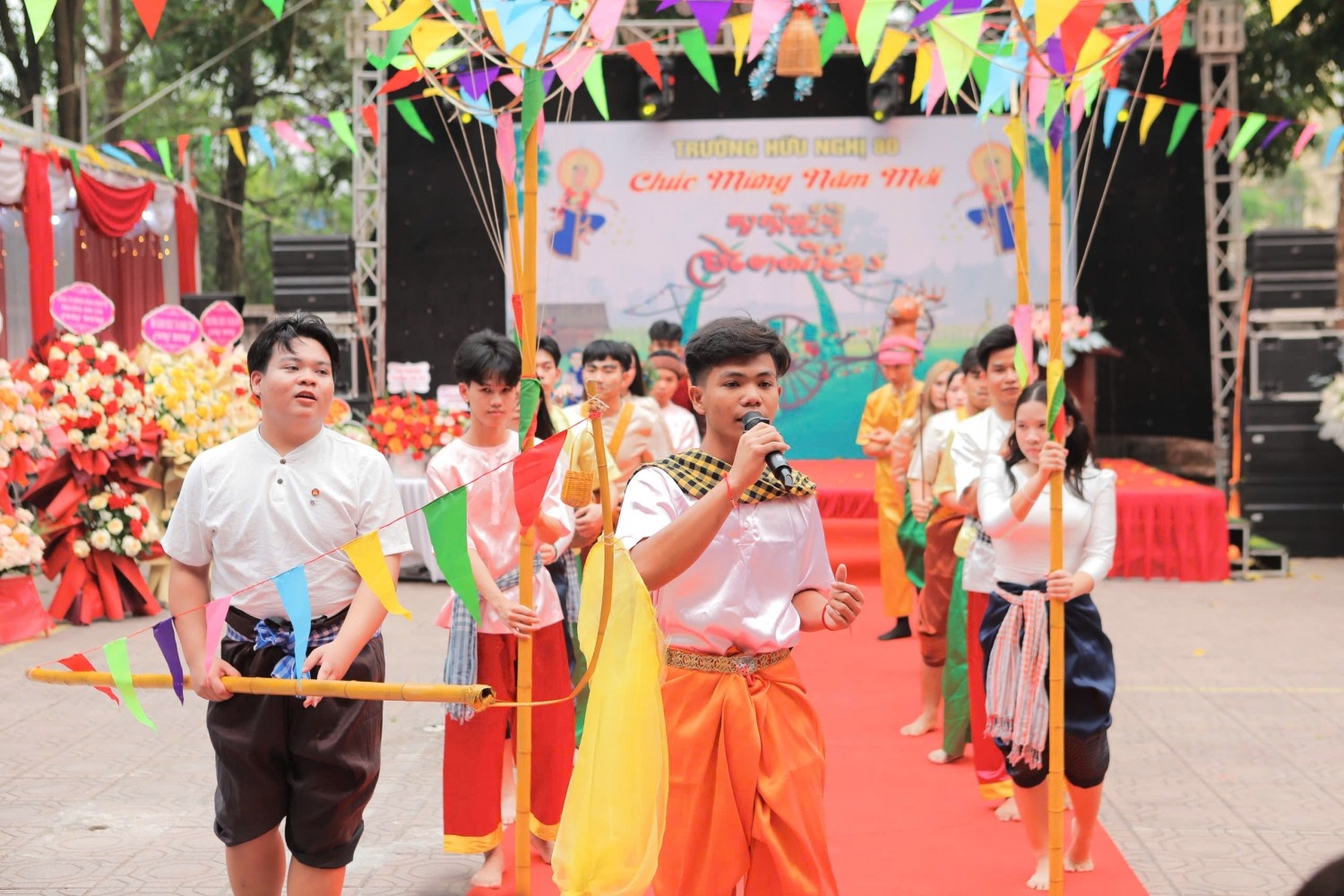 Lao and Cambodian students celebrate their traditional New Year at ...