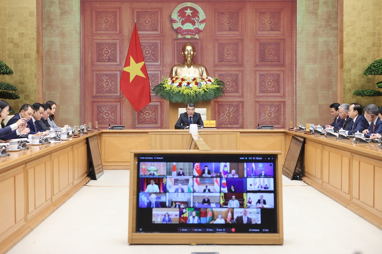 Prime Minister Le Minh Hung attends the AZEC Expanded Summit on Energy ...