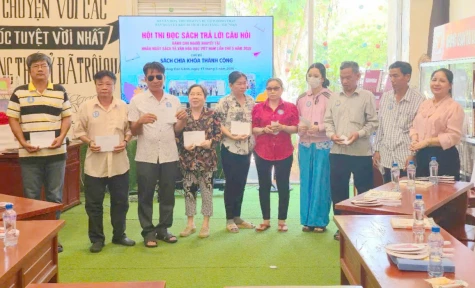 Reading competition for people with disabilities