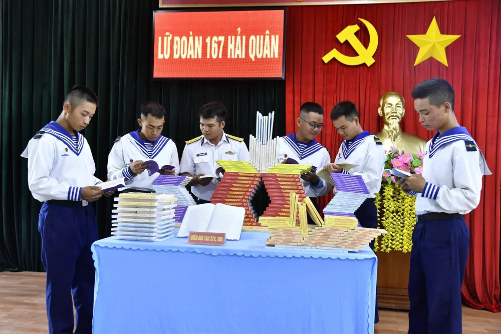 Promoting a reading culture within the armed forces.