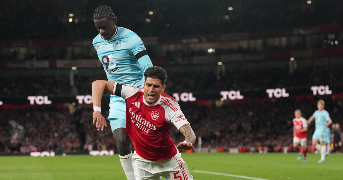 Arsenal star experiences a funny incident.