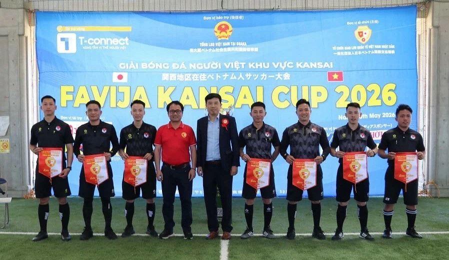Torneo de fútbol de la comunidad vietnamita en Japón en conmemoración ...