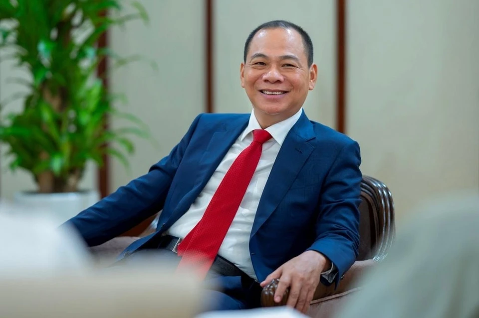 Aset Pham Nhat Vuong meningkat miliaran dolar AS hanya dalam satu pagi.