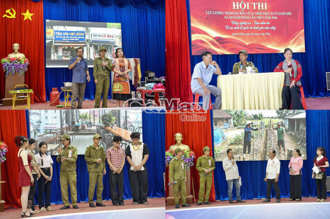Sôi nổi Hội thi lực lượng bảo vệ an ninh, trật tự cơ sở giỏi