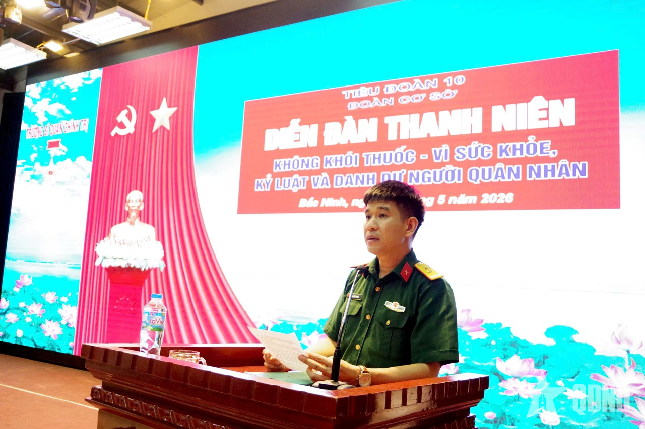 Sôi nổi diễn đàn “Không khói thuốc - vì sức khỏe, kỷ luật và danh dự ...