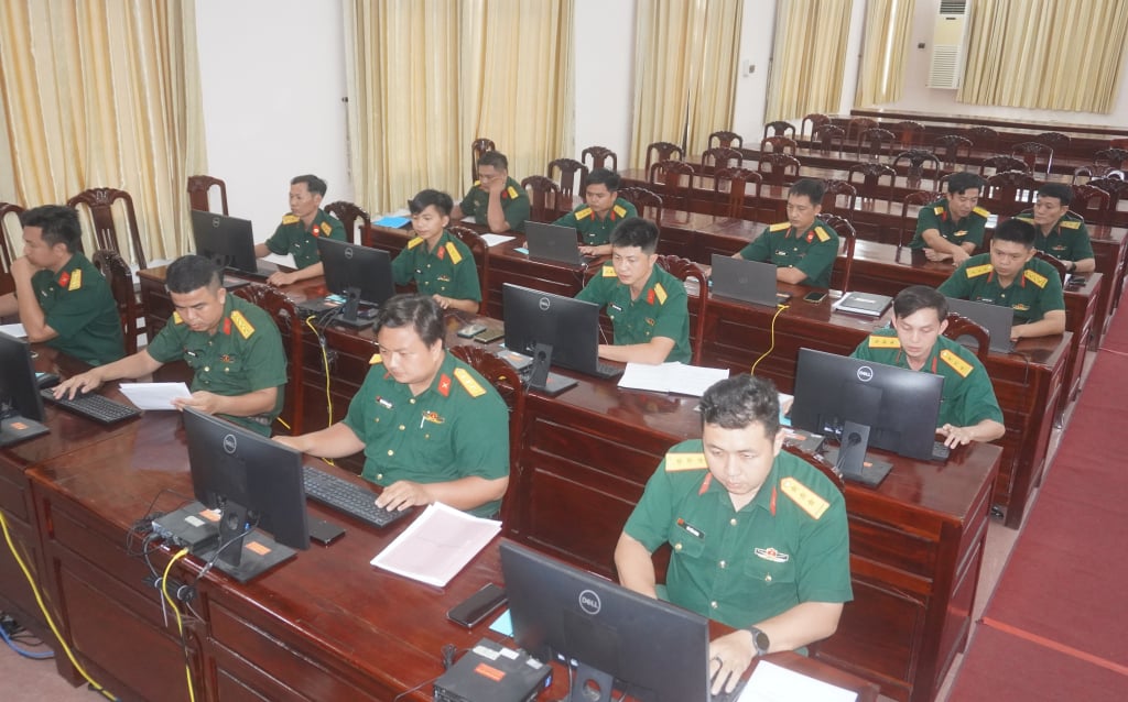 Đột phá công nghệ thông tin, nâng tầm chất lượng huấn luyện