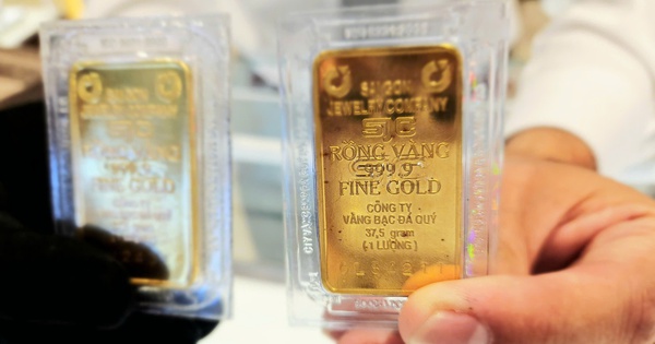 SJC gold bar prices fluctuated sharply, increasing by up to 2.5 million ...