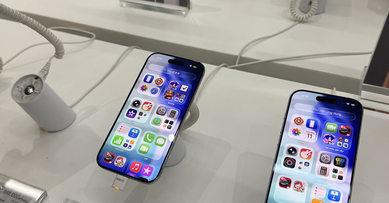 El precio del iPhone Air baja 10 millones de VND; las aspiradoras robot ...