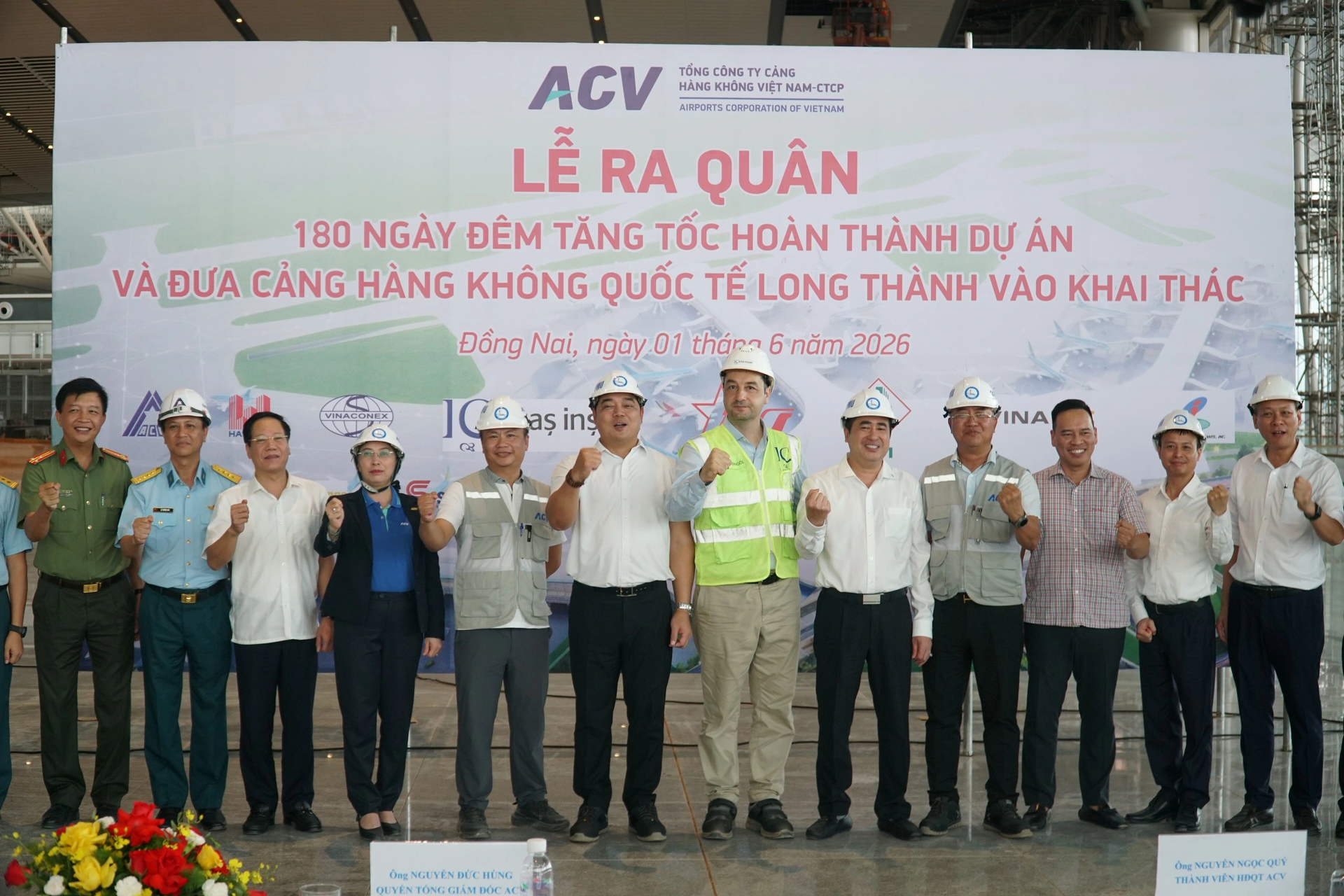 Ra quân 180 ngày, đêm tăng tốc hoàn thành Dự án Cảng hàng không Quốc tế ...