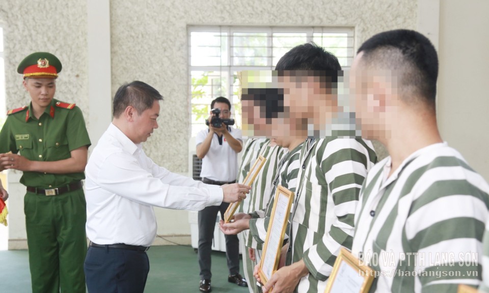 Lang Son: 33 prisoners to be granted amnesty in 2026