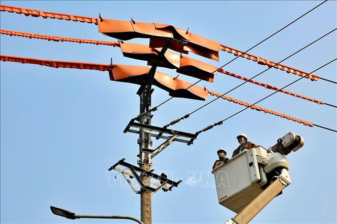Pressure on the power system during the hot season.