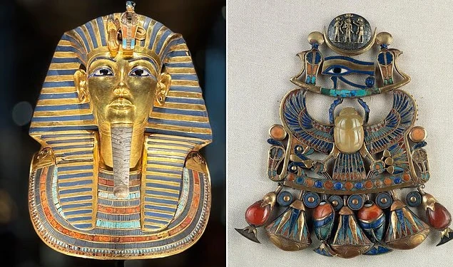 The mystery of extraterrestrial glass in the tomb of King Tutankhamun
