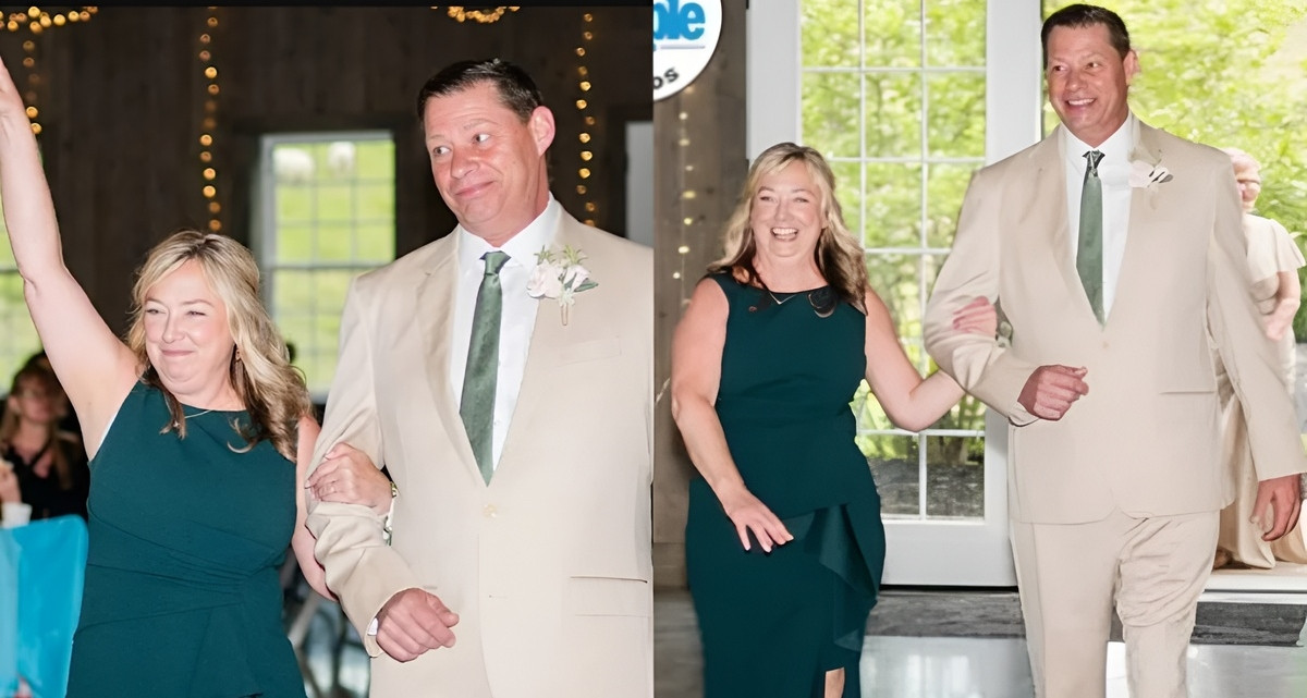 Divorced parents attend daughter's wedding; guests burst into laughter ...