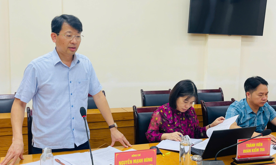 The Department of Agriculture and Environment works with Thuc Phan ward ...